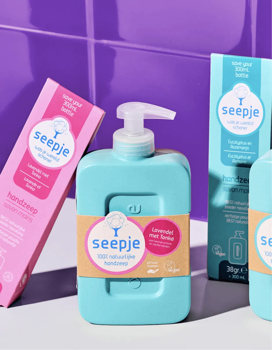 Natuurlijk wasmiddel, douchegel, shampoo & handzeep – Seepje